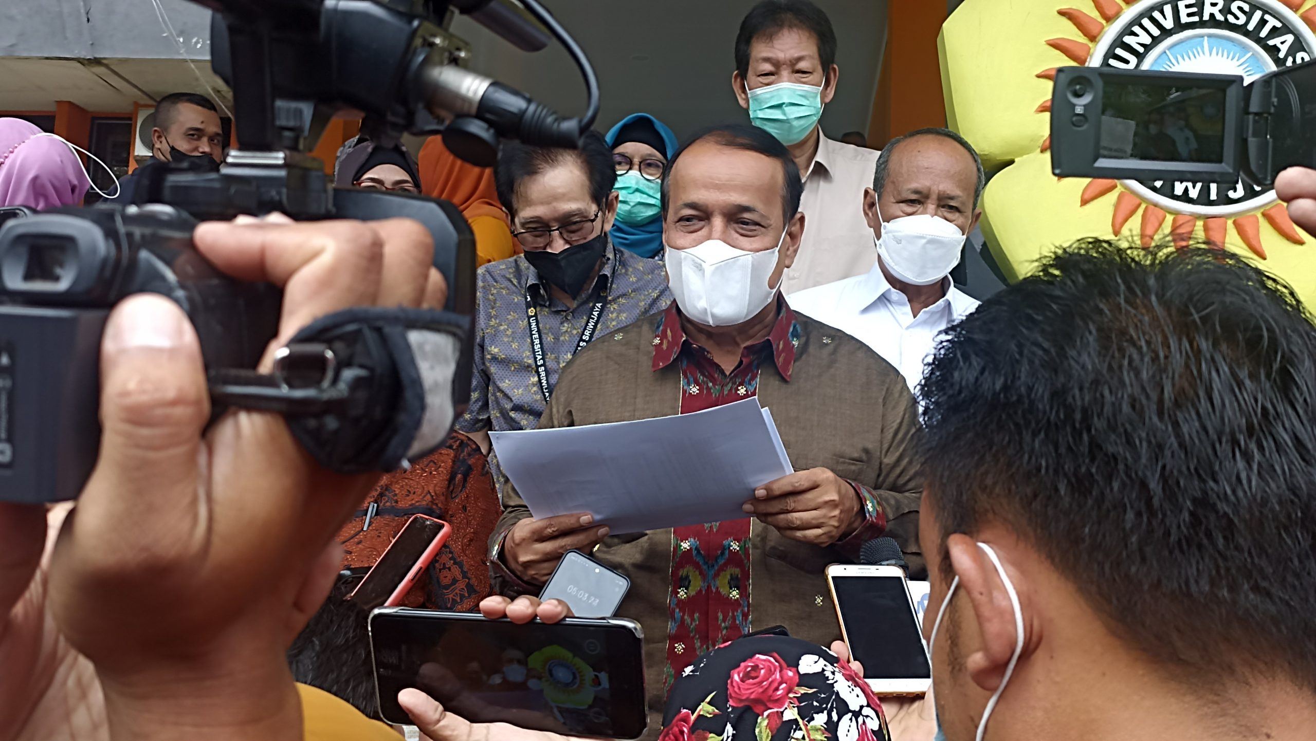 "USMB" Unsri Gandeng 12 PTS, Prof Anis: Tidak Ada Persaingan